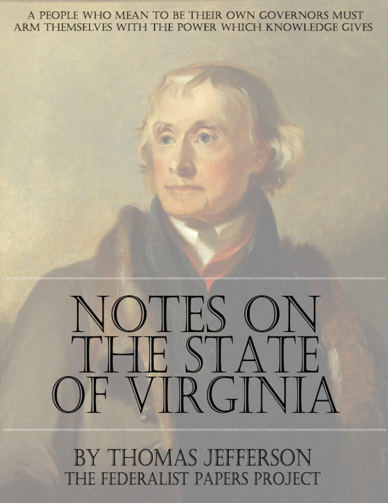 Notes on the State of Virginia - Thomas Jefferson
