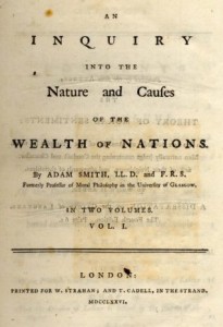 Major Works - Adam Smith
